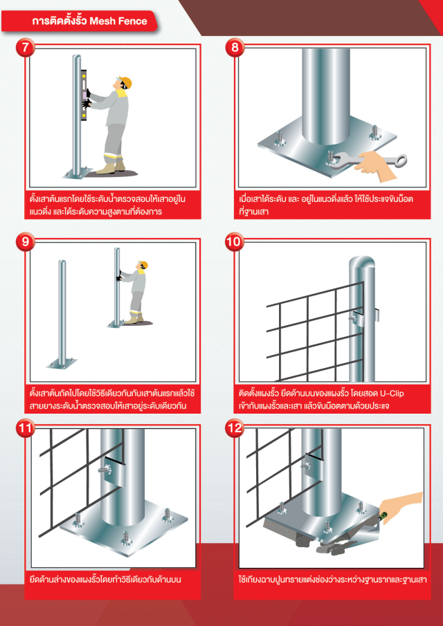 รั้ว SCG Meshfence | KPP ศูนย์รวมวัสดุก่อสร้าง แลนด์สเคป ตราช้าง สินค้า ...